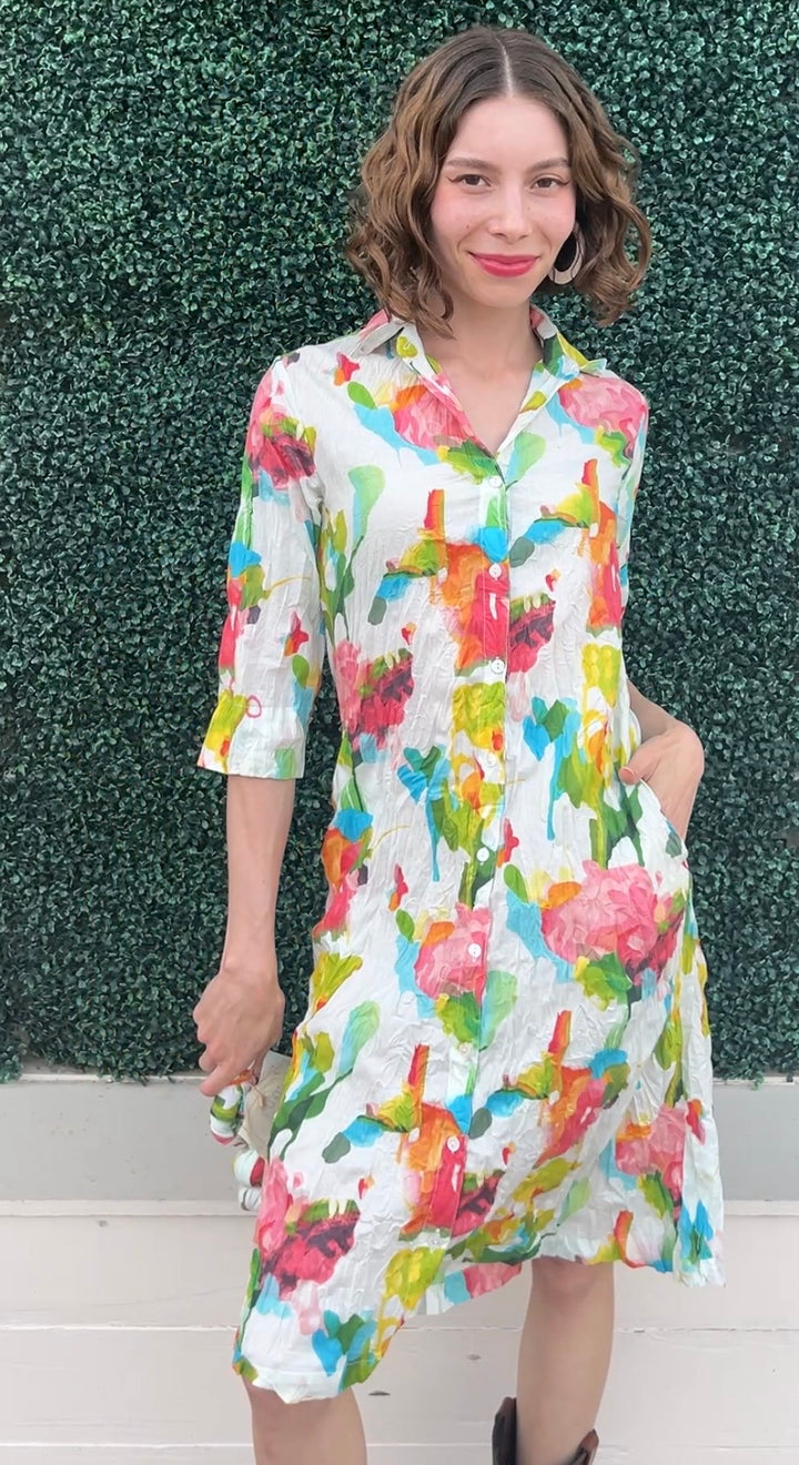 Dress Addict Clothing Brand | Printed Cotton Dresses | Colorful Florals ...