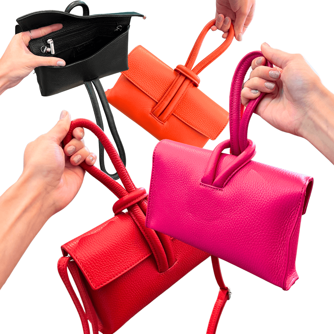 Leather Loops Wristlet | German Fuentes Handbags Collection – Très Chic ...