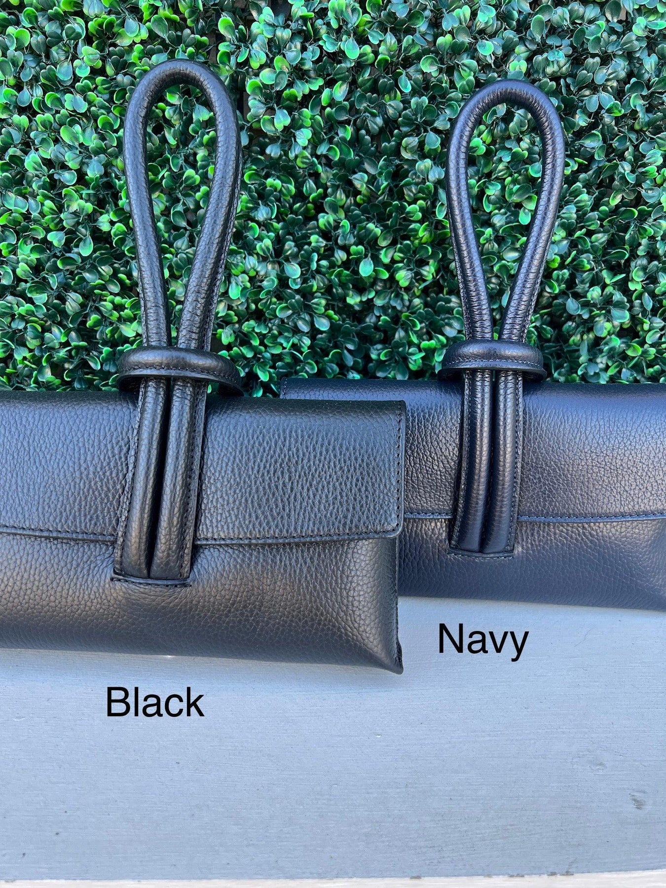 Leather Loops Wristlet | German Fuentes Handbags Collection – Très Chic ...