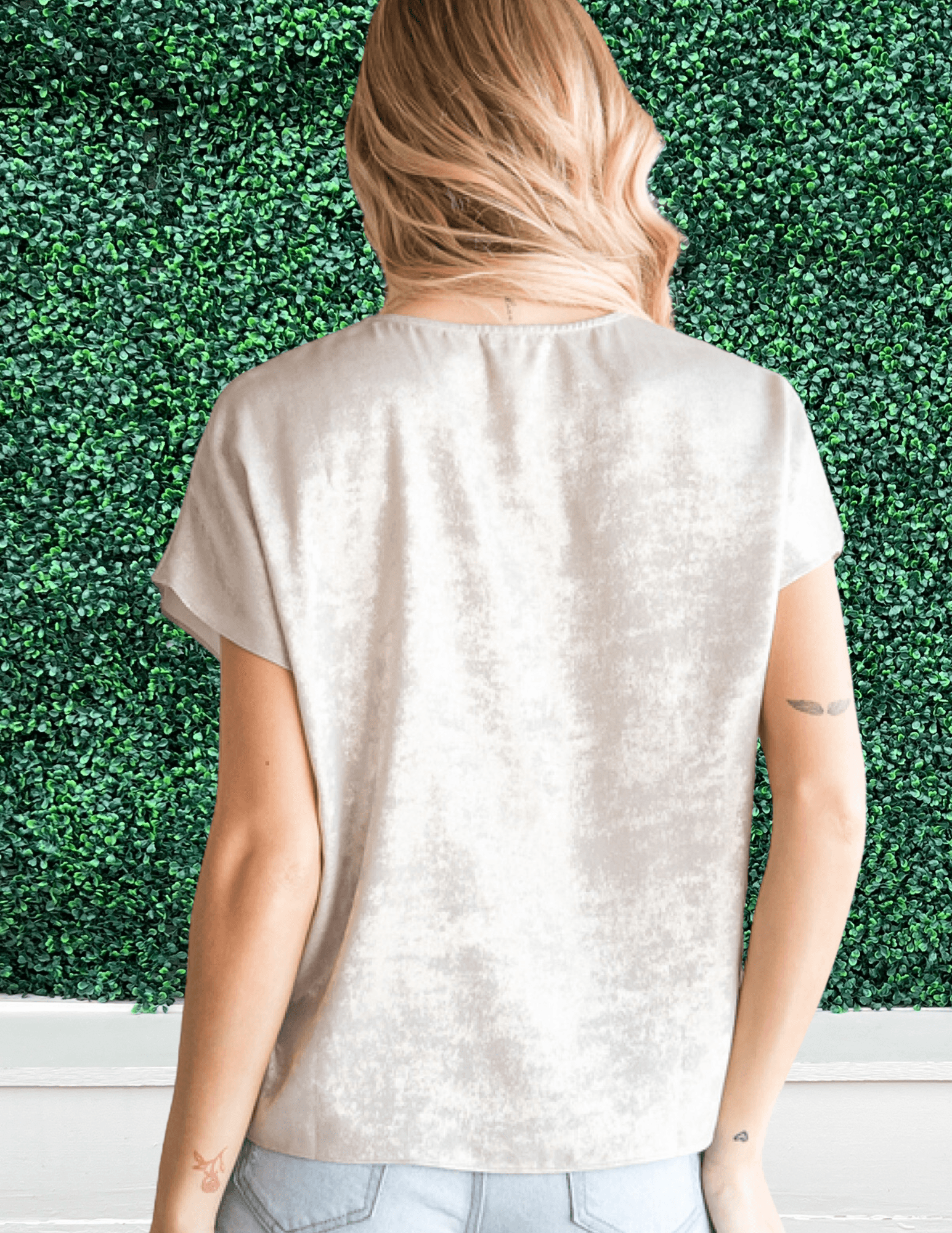 Liquid Metal Top | Tres Chic Boutique – Très Chic Boutique